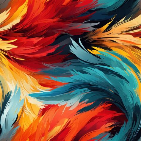 Premium Ai Image Vibrant Flying Paint Grain Background Ai Generated