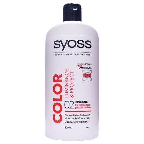 Syoss Conditioner Color Luminance And Protect 500ml Snuffelstore