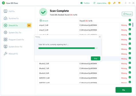 Ease Dll Fixer Pc與遊戲全能dll修復工具