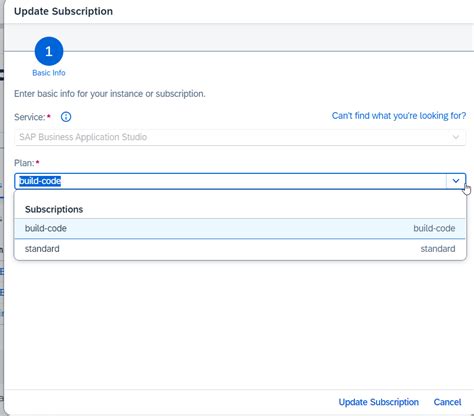 Upgrade Sap Business Application Studio To Sap Bui Sap Community