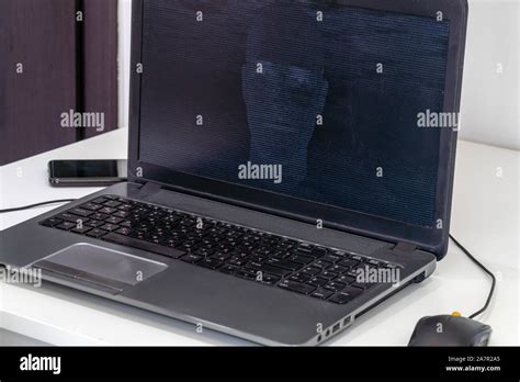 Developer Coding On A Laptop And Creating A Artificial Intelligence