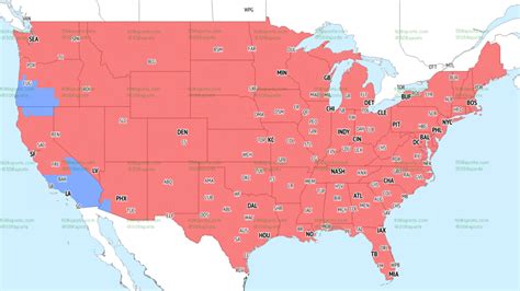 Nfl Tv Coverage Map Week 17 2025 Schedule Sarah Cornelle