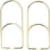 Amazon Com Rev A Shelf BR In Brass Under Cabinet Quad Wine Glass Holder Home