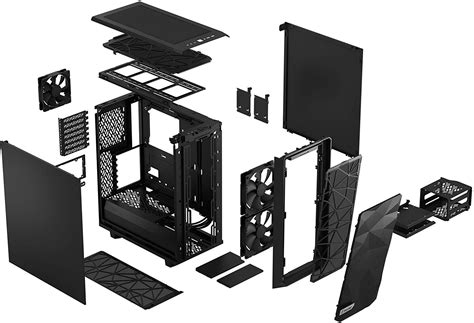 Meshify 2 Compact Black Pc Case Meshify 2 Compact Black Pc Case