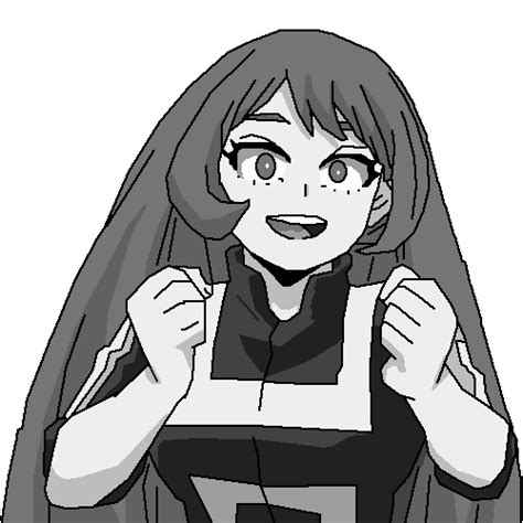 Pixilart Nejire Hado Base By Yuki Hoshiko