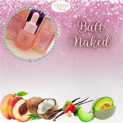 Butt Naked 5ml Cuticle Oil Glitter Blendz