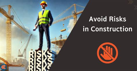 How To Avoid Risks In Construction Projects Risk Avoidance Techniques Planning Engineer Fze