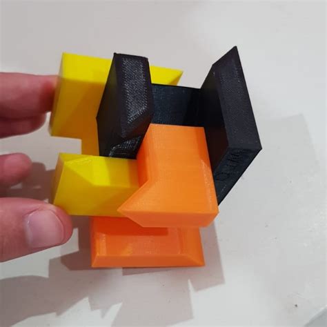 Lattice Puzzle Cube Conceptualize