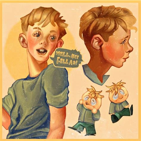 Butters South Park Fan Art Butters South Park South Park Anime