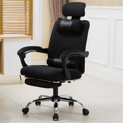 Office Chair Computer Boss Seat Lift Swivel Chair Massage With Footr
