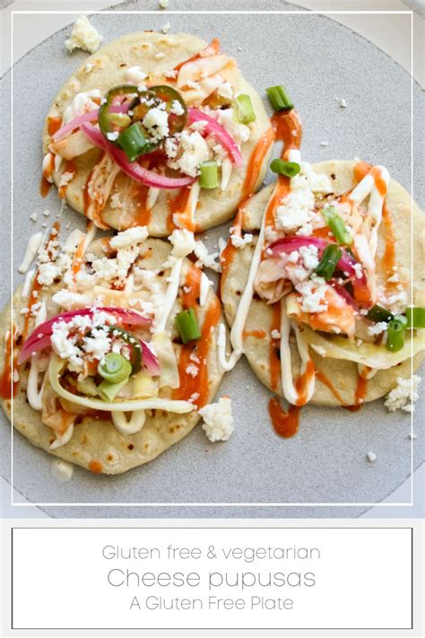 Delicious Gluten Free Cheese Pupusas