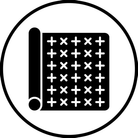 Mat Vector Icon Style 22235922 Vector Art At Vecteezy