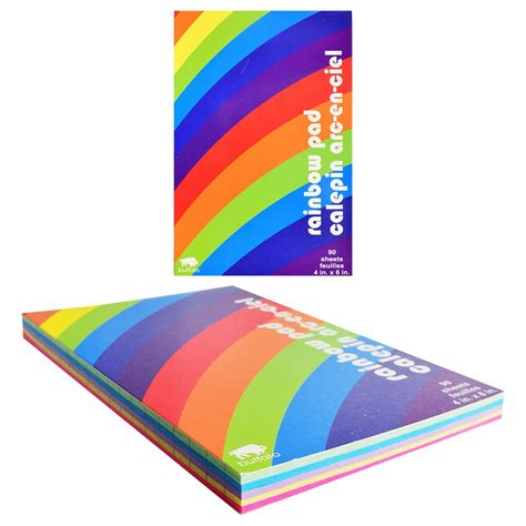Buffalo Ruled Notepad Rainbow Midoco Art And Office Supplies