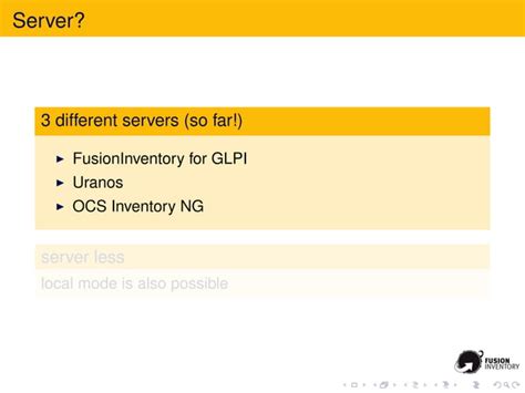 Fusioninventory Project Fosdem Ppt
