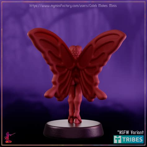 3d Printable Nsfw Pixie Pact Of The Chain Pinup Pre Supported Followers And Familiars