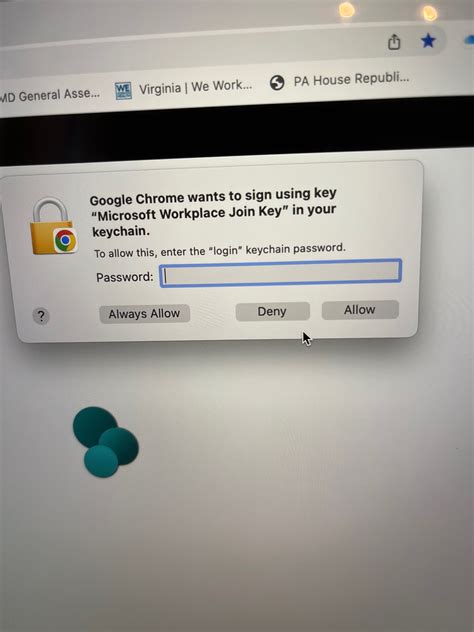 Macos Intune Enrolled Device Keychain Access To Microsoft Workplace