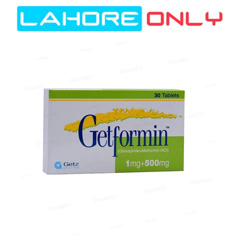 Getformin Tab 1500 Mg 30s Price In Pakistan View Latest Collection