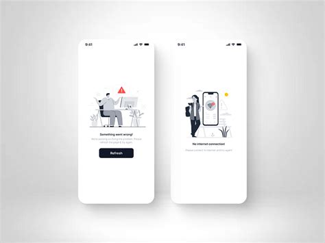 Error Screens By Suyash Kumar On Dribbble