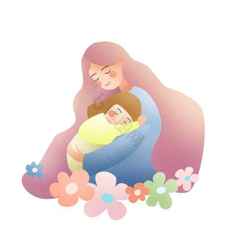插画妈妈png下载 包图网