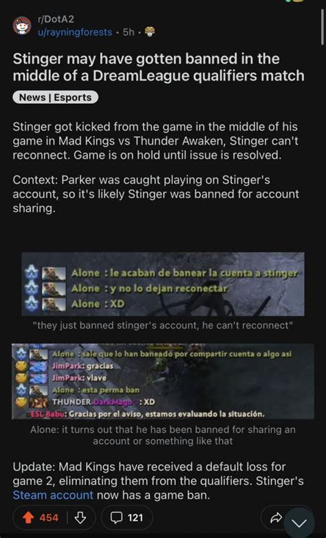 Stinger在南美预选赛中被ban了 Nga玩家社区