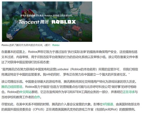 Roblox在中国未来的前景与挑战 哔哩哔哩