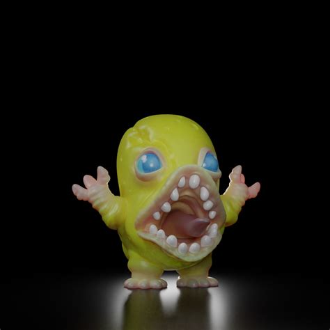 👻 Ecto Colection Pukey From Ghostbusters Frozen Empire・ Obj File For 3d Printing・cults