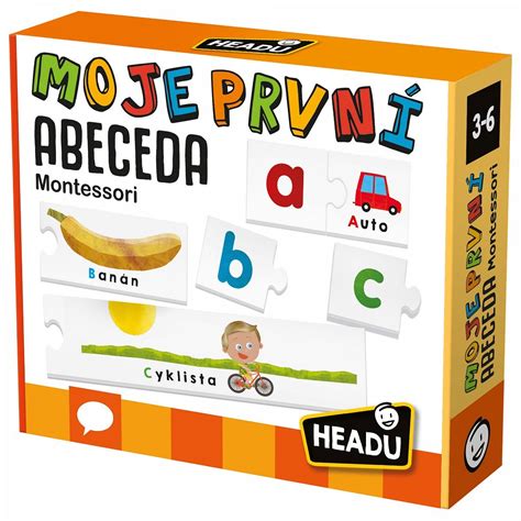 Hračka Headu Montessori Moje první abeceda PENTA CZ