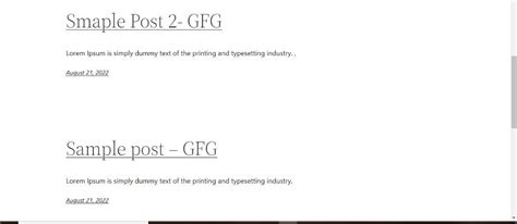How To Hide A Post From Home Page In WordPress GeeksforGeeks