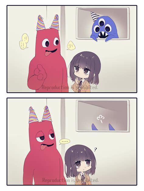 Runaway Girl Banban And Nabnab Original And 1 More Drawn By Kiman