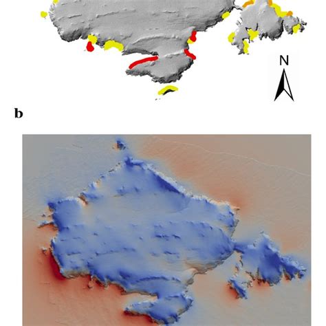 The Openfoam Model Output Of A Wind Speed And B Pressure Over A