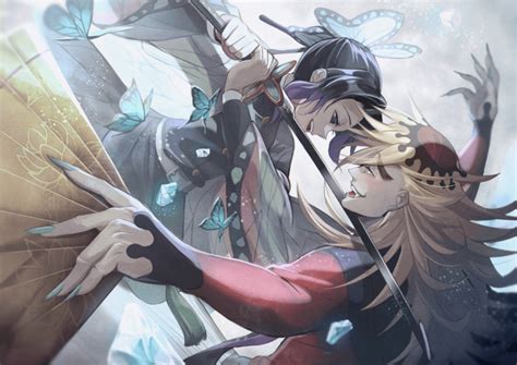 Shinobu Kocho Vs Doma Demon Slayer