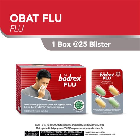 Jual Bodrex Flu Fb Isi Blister Shopee Indonesia