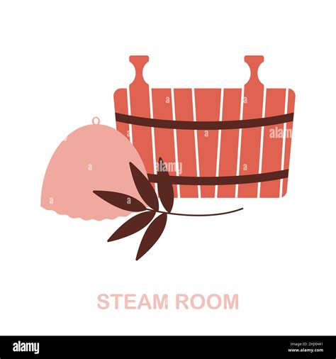 Steam Room Flat Icon Colored Element Sign From Spa Therapy Collection
