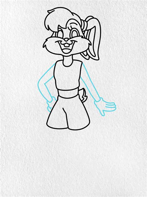Lola Bunny Drawing Helloartsy