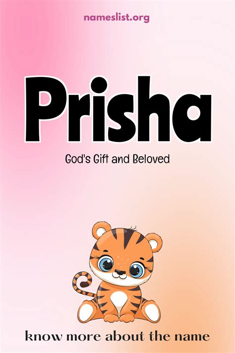 Prisha Name Artofit