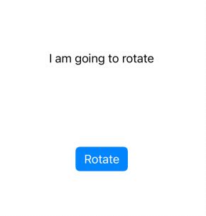 Perspective IOS Swift How To Do 360 Degree Flip Animation Using