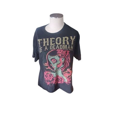Hanes Shirts Theory Of A Deadman Band Tee On A Hanes Tag Music