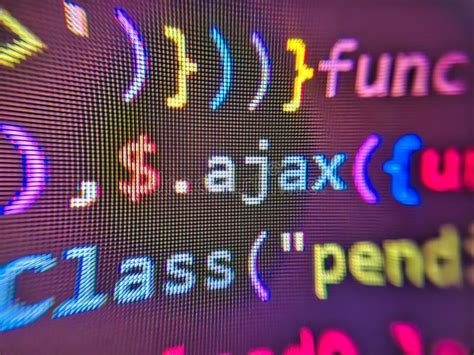 Web Working On Computer Web Development Code Background Data Encryption Security Code On A