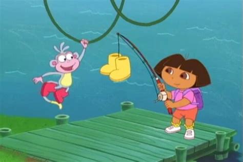 Dora Watches Boots Swing On A Vine The Parody Wiki Fandom