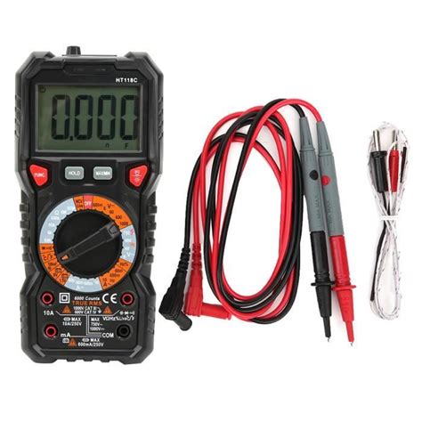MultimèTre Ht118c VoltmèTre D AmpèRemèTre à Valeur Effective RéElle