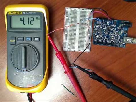 Analog In Example With Arduino Matlab Youtube