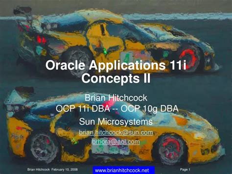 ppt oracle applications 11i concepts ii powerpoint presentation free