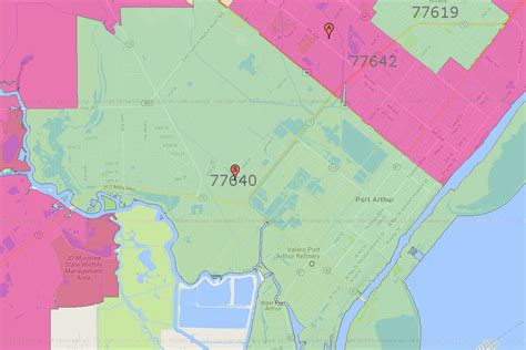 Port Arthur Zip Code Map At Alberto Stark Blog