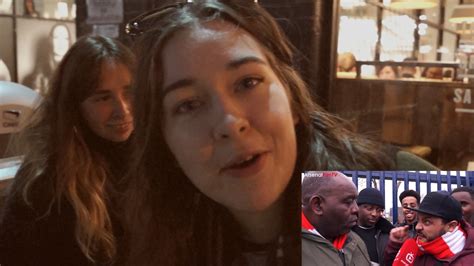 Street Reactions To Arsenal Fan Tvs Troopz Youtube