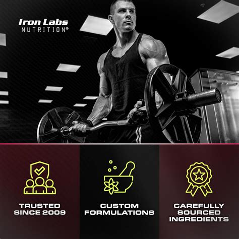 Iron Labs Nutrition Gomitas De Monohidrato De Creatina Para Hombres Y