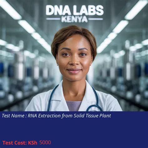 Rna Extraction From Solid Tissue Plant Affordable Testing At 5000 Ksh In Kenya