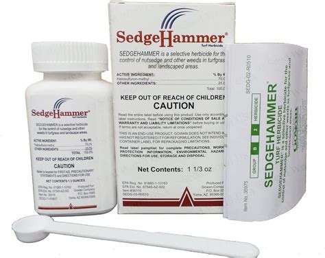 Sedgehammer Turf Herbicide For Nutsedge And Weeds Wp 1000 Sq 133oz