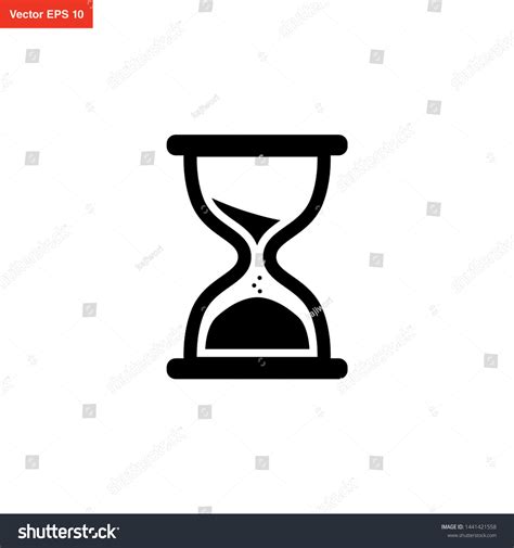 Hourglass Timer Icon Vector Design Stock Vector Royalty Free Shutterstock