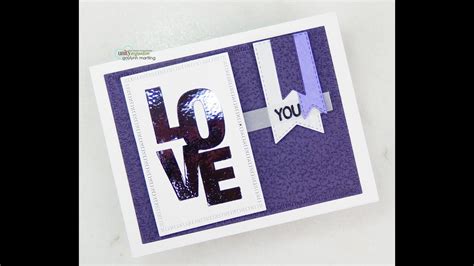 Unity Quick Tip Foiling Stamped Images With Embossing Decofoil Unity Blog