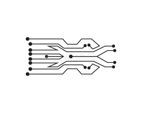 Circuit Board Illustration Technology Vector Stock Illustration Illustration Of Processor